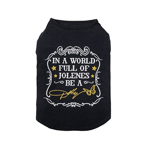 Doggy Parton Black Be A Dolly Tee - XXL