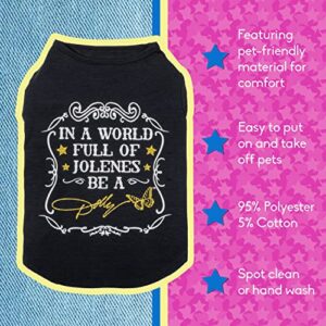 Doggy Parton Black Be A Dolly Tee - XXL