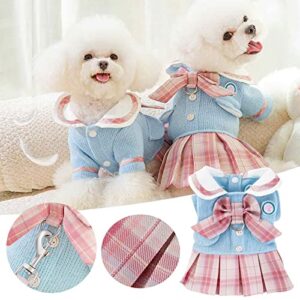 Pet Clothes for Large Dogs Girl Autumn and Winter Dog Skirt Cat Sweater Skirt Warm Sweater Pet Clothes Warm Pet Vest Dress Princess Pet Clothes for Medium Dogs Summer