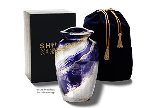 Shine North Urns for Ashes Adult Male Urns for Human Ashes Adult Female with 4 Small Urns for Human Ashes