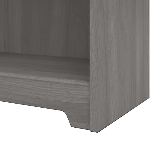 Bush Furniture Cabot Tall 5 Shelf Bookcase in Modern Gray