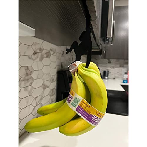 Black Banana Monkey Hook, Monkey Wall Hook, Hold Your Bananas in a Unique Way