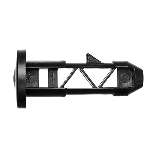 6pcs Wheelie Bin Lid Hinge PinPlastic Wheelie Bin Lid Hinge Pin Wheelie Trash Bins 67mmx31mm Black for 80-240l Household and Commercial