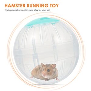 4 pcs Ball Chinchillas Special Clear Animals Small Hamster Running Run Indoor for Dog Chinchilla Wheels Funny Toys Supplies Toy Sports Mini Animal Exerciser Jogging Wheel