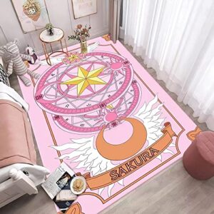 anime kawaii cute rug anime carpet cute rugs for bedroom aesthetic soft carpet decorative rug for indoor outdoor 62 * 39in (1)