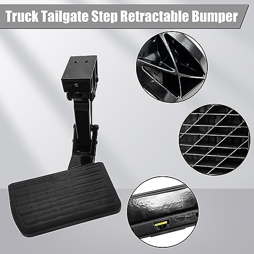 75309-01A Bed Step Compatible with Toyota Tundra 2014 2015 2016 2017 2018 2019 2020 2021 Bedstep Retractable Bumper Truck Tailgate Step Replace 75309-01A