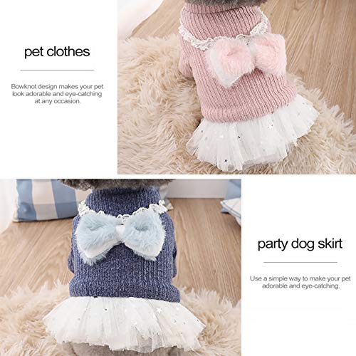 - Supplies Party Pet Clothes Outfit Apparels Adorable Birthday Winter Dress Fashion Lovely Costume Dogs Costumes Cat and Dog Clothing Warm Puppy for Comfortable Small Daily