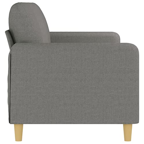 Aisifx 3-Seater Sofa Dark Gray 70.9" Fabric