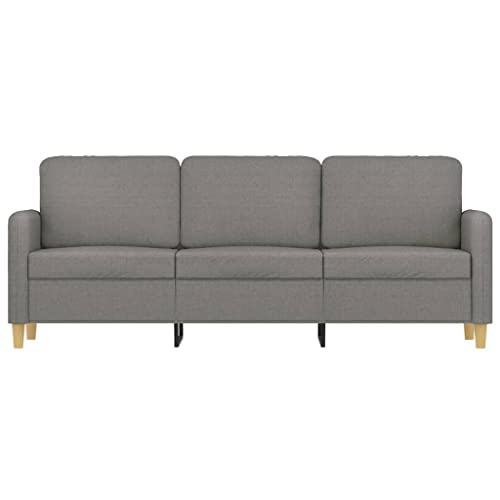 Aisifx 3-Seater Sofa Dark Gray 70.9" Fabric