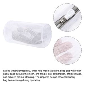 PATIKIL Universal Wash Bag Mesh Washing Cleaning Bag Zipper Clothes Shoes Bag 22x33mm for Washing Machine 2 Pack