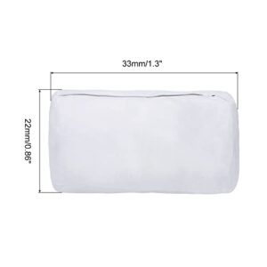 PATIKIL Universal Wash Bag Mesh Washing Cleaning Bag Zipper Clothes Shoes Bag 22x33mm for Washing Machine 2 Pack