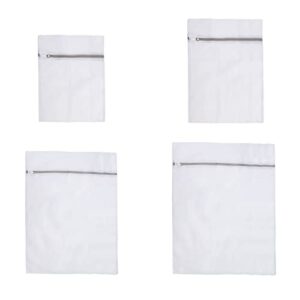 patikil universal wash bag mesh washing cleaning bag zipper clothes shoes bag 25x30mm,30x40mm, 40x50mm, 50x60mm for washing machine