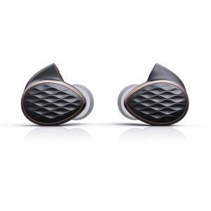 FiiO FH15 1DD 3 Knowles BA Hybrid Technology in-Ear Wired Earphone with 3.5mm/4.4mm MMCX Cable(Black)