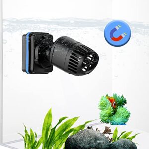 INKPET 150GPH Wave Maker for 10-20 Gal Aquarium with Magnetic Suction,Ultra-quiet Submersible Powerhead Pump, Water Circulation Pump for Cichlids, Marine Fishes, Salt Dissolver