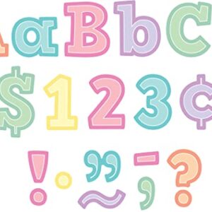 Teacher Created Resources Pastel Pop Bold Block 4" Letters Combo Pack