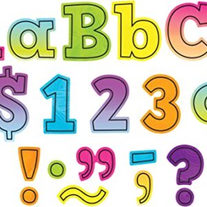 Teacher Created Resources Brights 4Ever Bold Block 4" Letters Combo Pack