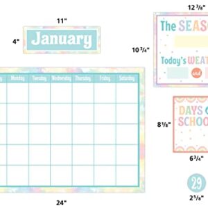 Teacher Created Resources Pastel Pop Calendar Bulletin Board