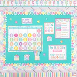 Teacher Created Resources Pastel Pop Calendar Bulletin Board