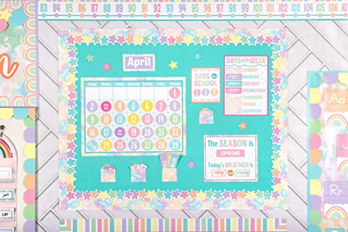 Teacher Created Resources Pastel Pop Calendar Bulletin Board