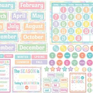 Teacher Created Resources Pastel Pop Calendar Bulletin Board