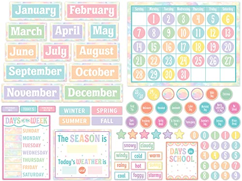 Teacher Created Resources Pastel Pop Calendar Bulletin Board