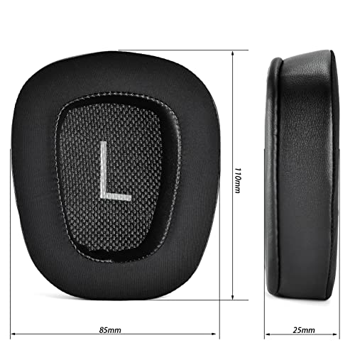 Silicone Gel Instant chill Ear Pads - defean Replacement Earpads Cushion Compatible with Logitech G35 G930 G933 G933S G935 G633 G633S G635 G533 G430 G431 G432 G433 G435 Gaming Headset