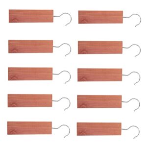 lifkome 10pack cedar blocks for clothes storage cedar hangers cedar blocks for clothes storage cedar ups aromatic cedar balls hangers storage accessories closets drawers