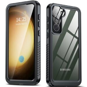 Nineasy for Samsung Galaxy S23+ Plus Case Waterproof, Galaxy S23 Plus Case [IP68 Underwater][Built-in Screen Protector][Dustproof][Real 360] Full Body Shockproof Protective Phone Case for S23 Plus