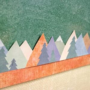 Teacher Created Resources Moving Mountains Die-Cut Border Trim