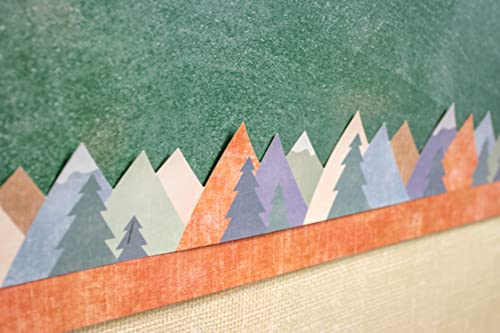 Teacher Created Resources Moving Mountains Die-Cut Border Trim