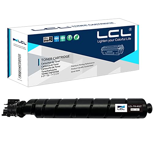 LCL Compatible Toner Cartridge Replacement for Kyocera TK-6327 TK-6327K TK-6329 TK-6329K 1T02NK0US0 1T02NK0CS0 4002i 4003i 5002i 5003i(1-Pack Black)