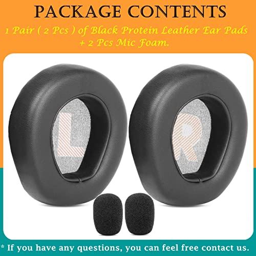 TaiZiChangQin Q400 Ear Pads Ear Cushions Earpads Memory Foam Replacement Compatible with JBL Quantum 400 Wired Over-Ear Gaming Headphone (Protein Leather)