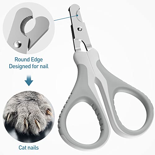 Cat Nail Clipper, Cat Claw Clippers, Professional Cat Claw Trimmer, Pet Nail Clippers for Small Animals Such as Puppies, Kittens, Birds, Rabbits, Kitten Ferret