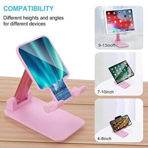 Aurora Funny Foldable Desktop Cell Phone Holder Portable Adjustable Stand Desk Accessories