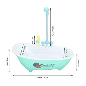 Zerodis Bird Bath with Faucet Multifunctional Shower Bird Parakeets Bathtub Multifunctional Bird Bath for cage Cute Electric Parakeets Automatic Bathtub with Faucet for Bird Shower