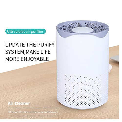 Mini Air Purifier USB UV Sterilization Air Cleaner for 20 Square Meters Bed Room Car Office Smoke Dust Removal