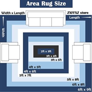 The Shining Overlook Hotel Area Rugs, Orange Easy to Clean Stain Kids Rugs, Machine Washable Carpet, Breathable Durable Mat for Entryway Decor 3' x 4'