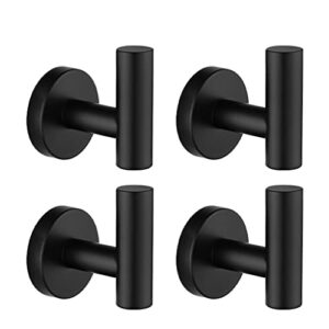 wodmb robe hat hook holder stainless steel self adhesive wall coat rack key holder towel hooks hanging bathroom accessories