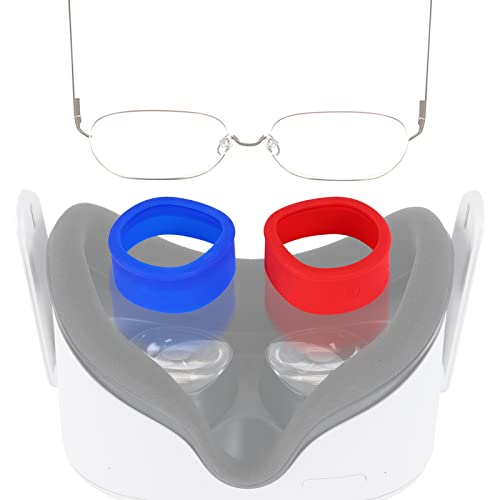 VR Lens Protector Ring Compatible with Oculus Quest 2/Quest 1 Lens Prevents Scratching of Glasses Lens Anti Scratch Rings