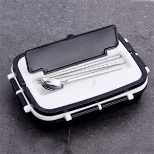 LDCHNH Portable 304 Stainless Steel Bento Lunch Box Lunch Box Office Lunch Bento Box Kitchen Utensils