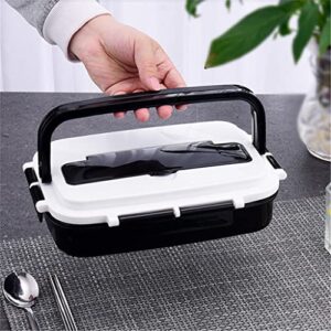 LDCHNH Portable 304 Stainless Steel Bento Lunch Box Lunch Box Office Lunch Bento Box Kitchen Utensils