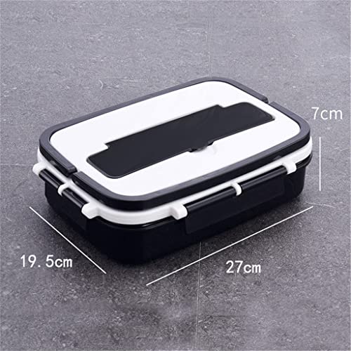 LDCHNH Portable 304 Stainless Steel Bento Lunch Box Lunch Box Office Lunch Bento Box Kitchen Utensils