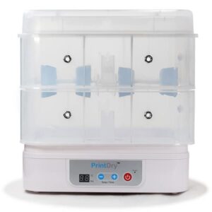 PrintDry Filament Dryer PRO3 - The Ultimate Filament Dryer for 3D Printing, up to 85c, Built-in Timer, Stackable