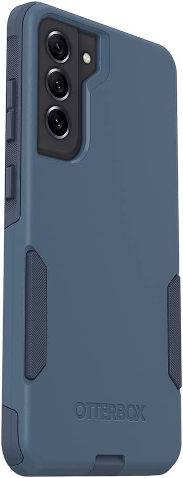 OtterBox Commuter Series Case for Samsung Galaxy S21 FE 5G (Only) - Non-Retail Packaging - Rock Skip Way (Blue)