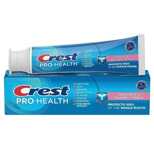 crest pro-health sensitive & enamel shield toothpaste (4.3oz)