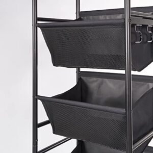 neatfreak 6-Tier Vertical Storage Organizer For Pantry, Shed & Garage Free Standing Garage Organization and Storage System - Heavy Duty Storage Bin Shelf