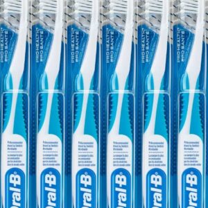 Oral-B Cross Action Gentle Clean Manual Toothbrush 35 Extra Soft (Colors Vary) - Pack of 6