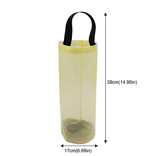 kdhgoo 1PC Hanging Rubbish Bag Convenient Extraction Miscellaneous Storage Net Cylinder Rubbish Bag for Kitchen Dining Bar