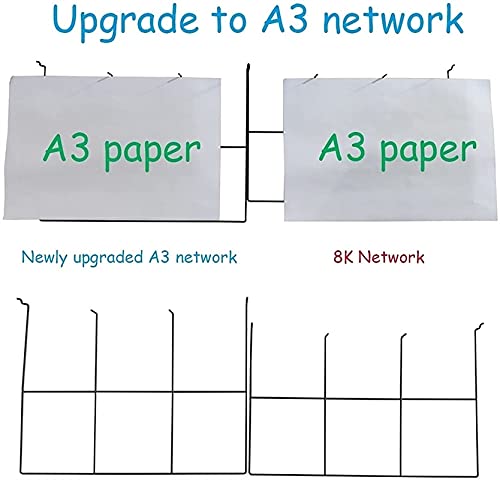 NEOCHY Drying Racks,Art Drying Rack, Metal Wire Work Display Rack, Suitable for Kindergartens and Creative Studios, Paper and Magazine Oiling Air Drying 38-Layer/38 Floors