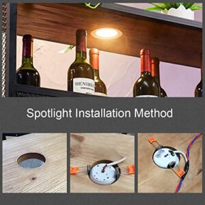 Ceiling Mounted Wine Bottle Holder Hanging Wine Shelf with Glass Holder (with Spotlights) | Metal Ceiling Mounted Hanging Wine Holder | Wooden Wine Bottle Holder | Suspended Wine G